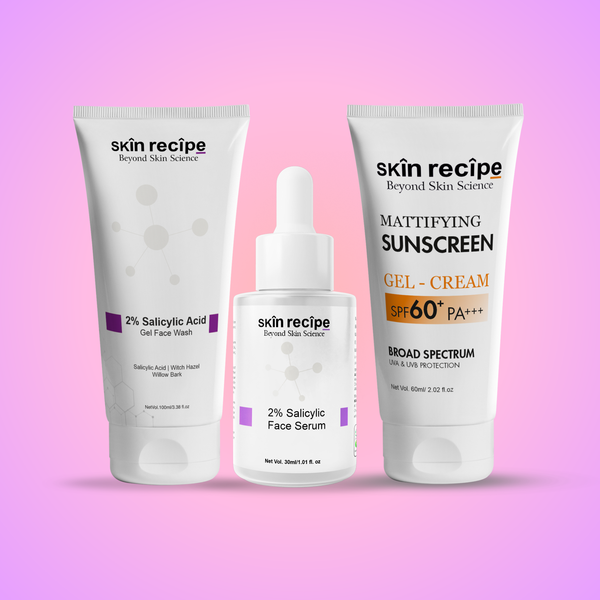 Oily Skin Control Kit / Acne-Prone Skin Defence Kit – Skin Recipe